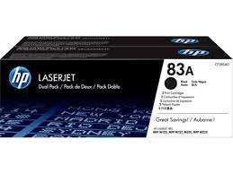 HP 83A 2-pack Black Original LaserJet Toner Cartridges (CF283AD ...