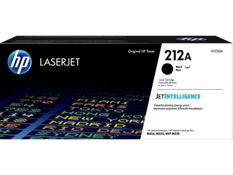 HP 212A Black Original LaserJet Toner Cartridge, W2120A – Saphire Tech ...